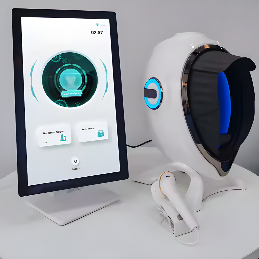 AI Facial Skin Analyser – HD 38MP Camera | 21.5” Touchscreen | 20 Skin ...